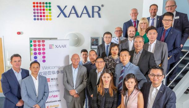 OEM visit strengthens commitment to XAAR 1201 printhead in China