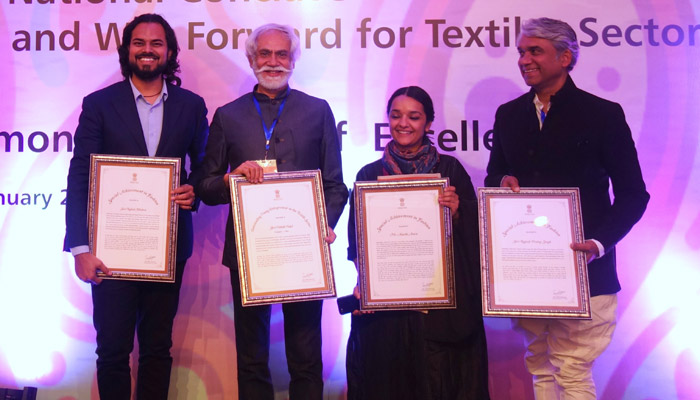 Fashion Designers awarded by Textiles Ministry