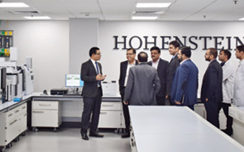 Hohenstein growing network of expertise by opening lab in India