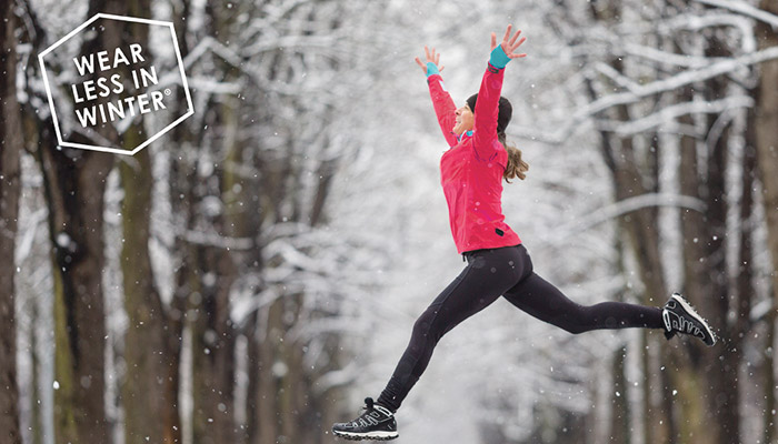 “Wear Less in Winter®”with HeiQ XReflex