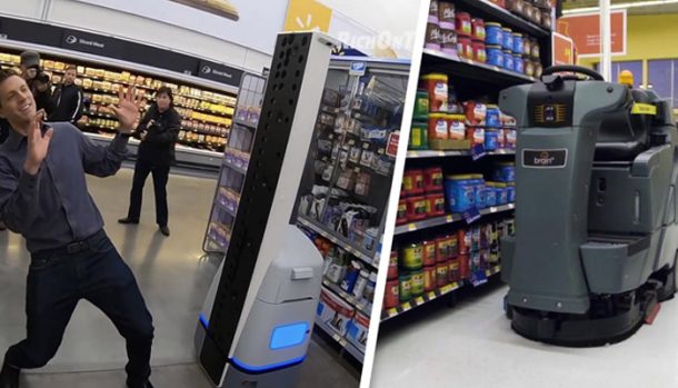 Walmart adds thousands of robots to its stores