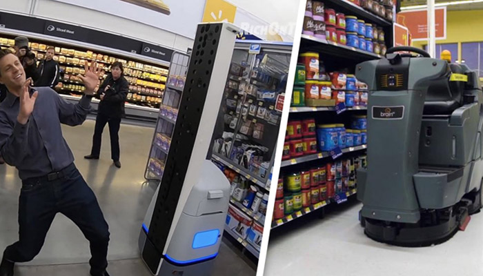 Walmart adds thousands of robots to its stores