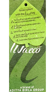 LIVA promotes sustainability through Livaeco plantable garment tag