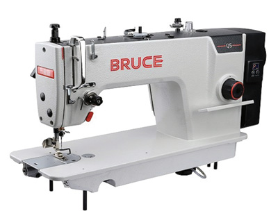 Computerized overlock and lockstitch machines by Bruce