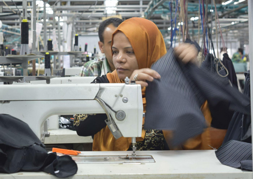 Egypt's textile exports increase in 7 months