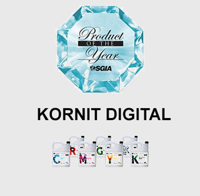 Kornit Robusto Inks grabs SGIA Product of The Year Award