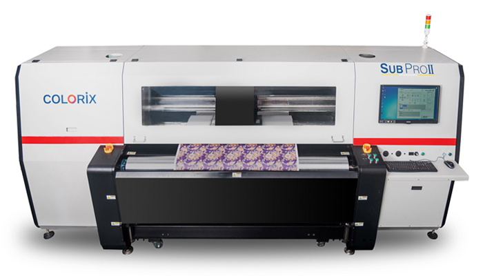 Colorix machines are making big headways in the Digital Textile Printing