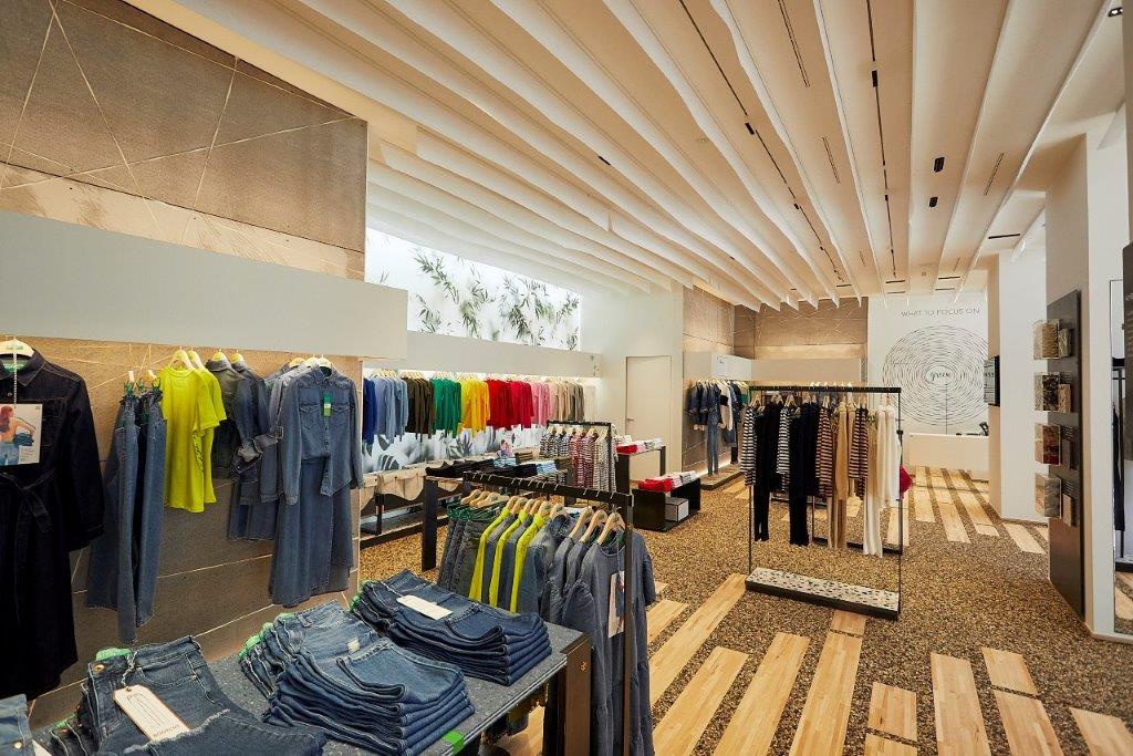 United Colors of Benetton debuts a new, highly sustainabile store concept