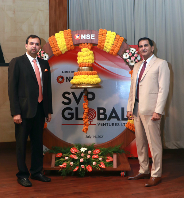 Mumbai based SVP Global Ventures Ltd lists on the National Stock Exchange
