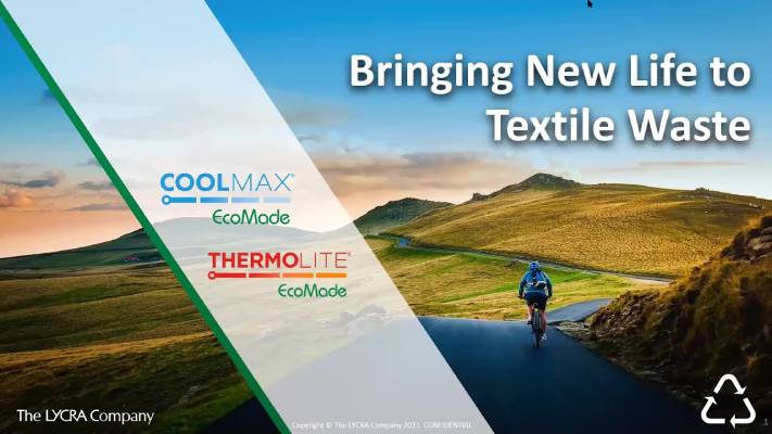 Lycra Company launches a new insulation made from textile waste