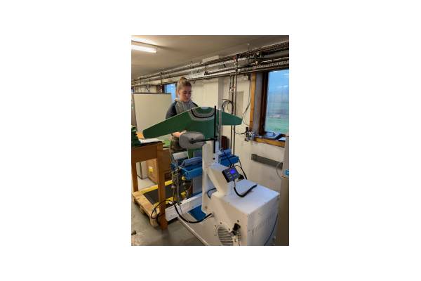 New Macpi press for Shetlands knitwear manufacturer