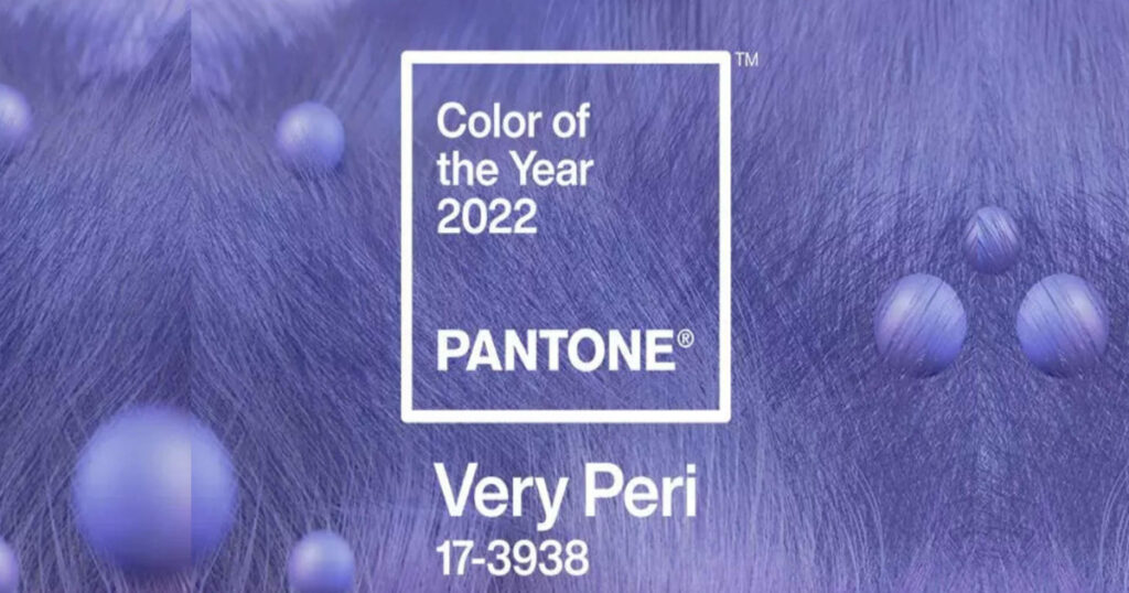 Pantone has announced the Color of the Year for 2022