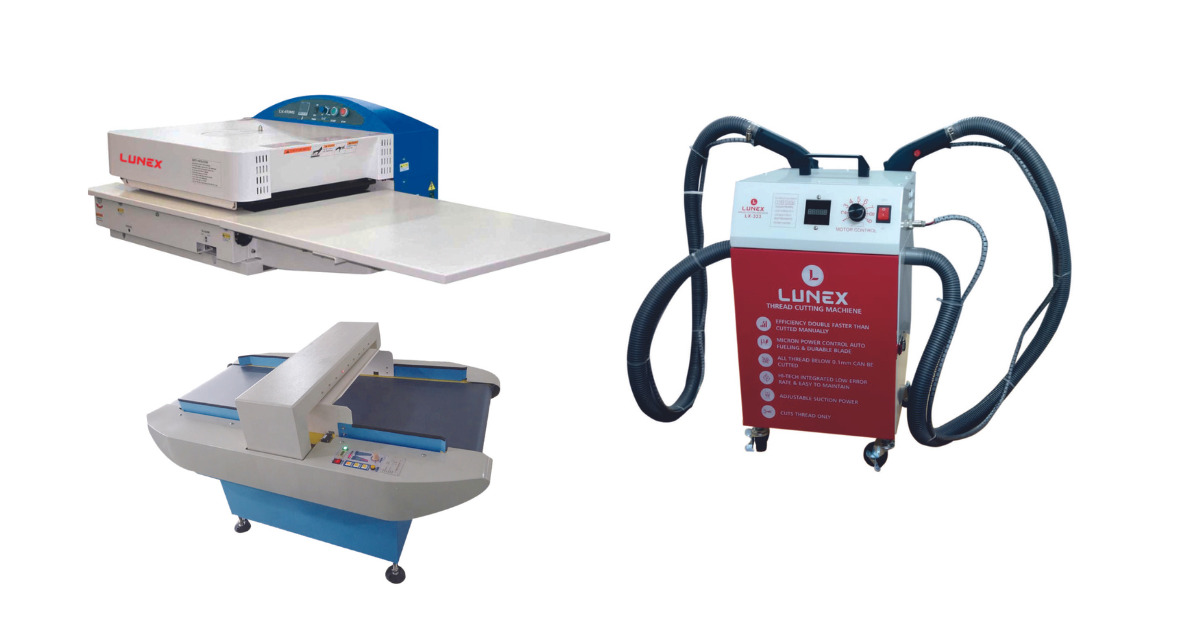 Garment Finishing Machines from Lunex