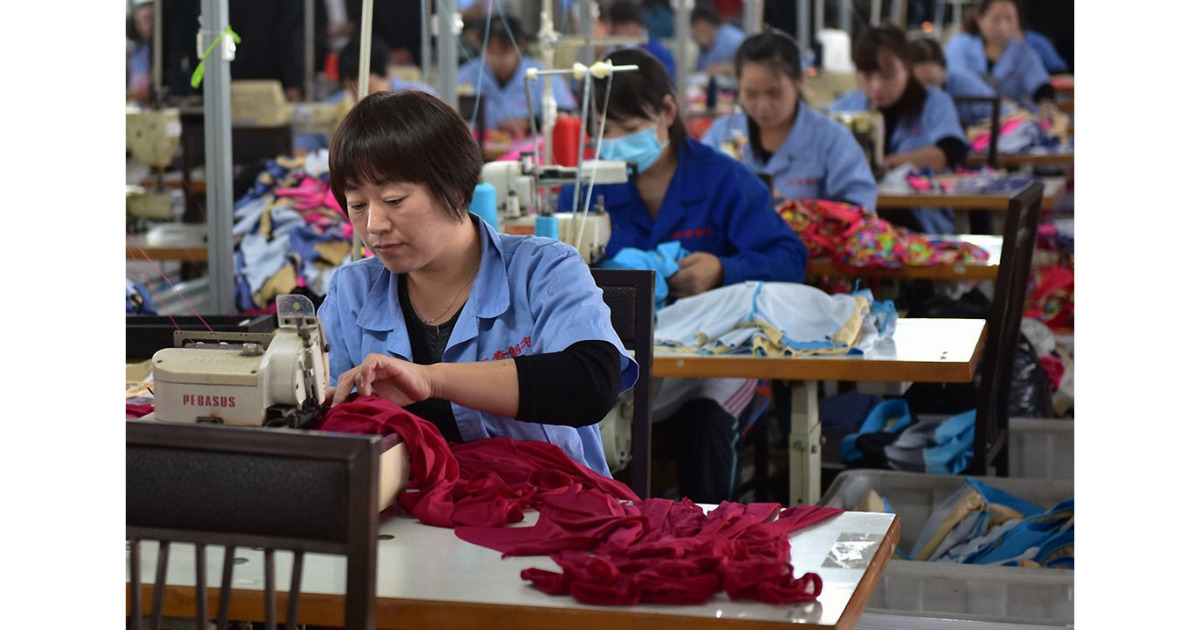 Chinese exports of textile-garment rise in the first five months of 2022