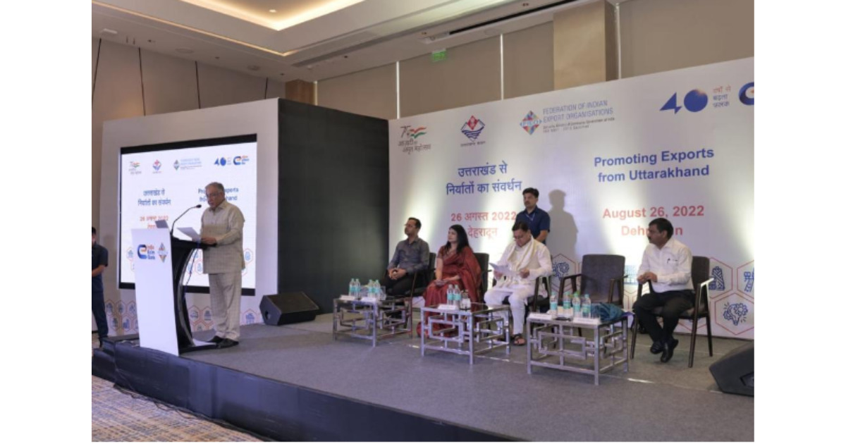 Seminar on “Promoting Exports from Uttarakhand”