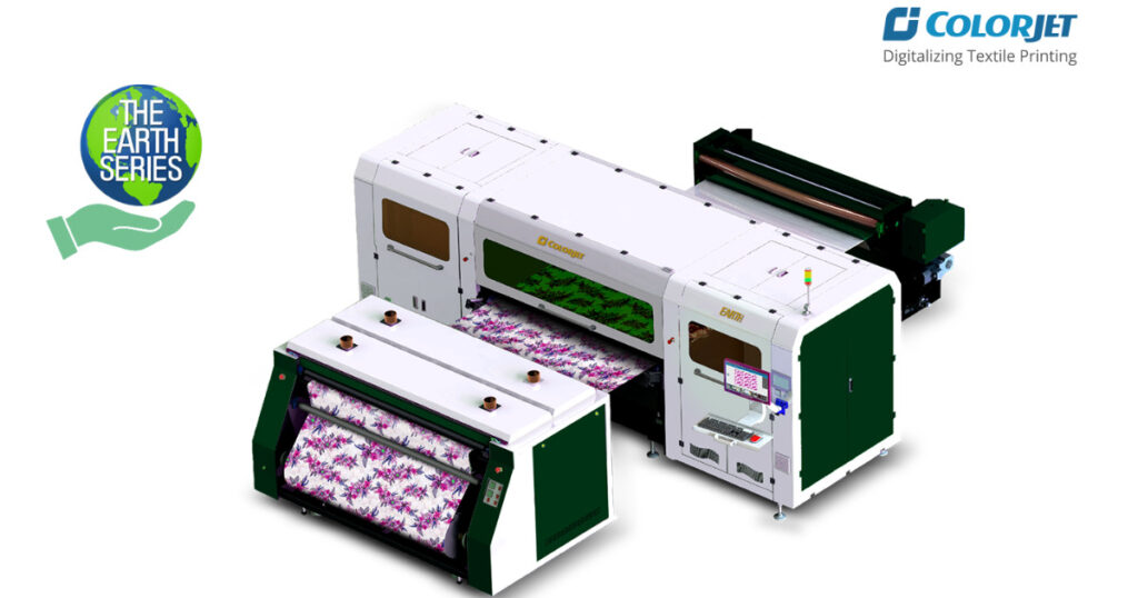 A Sustainable textile printing process enabled by ColorJet Pigment Solution