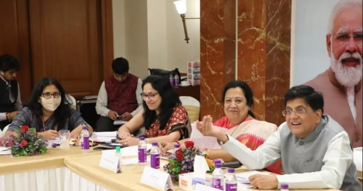 Indian Minister of Textiles Piyush Goyal meets with TAG to discuss the ...