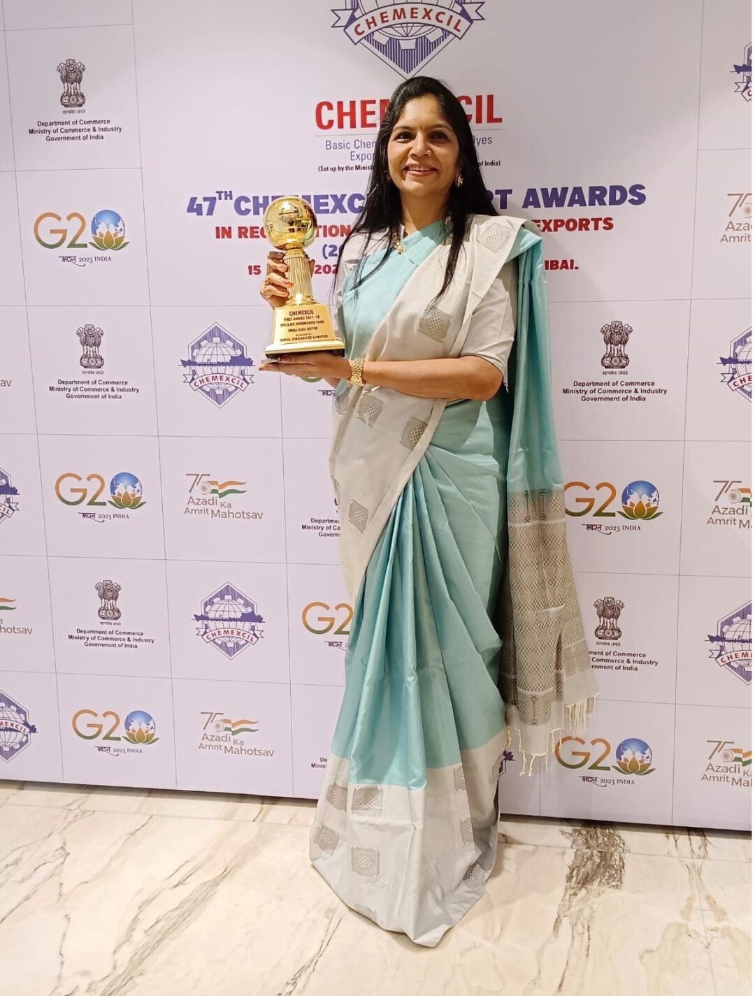 Vipul Organics receives the 1st award from CHEMIXCIL for Dyes and Dye ...