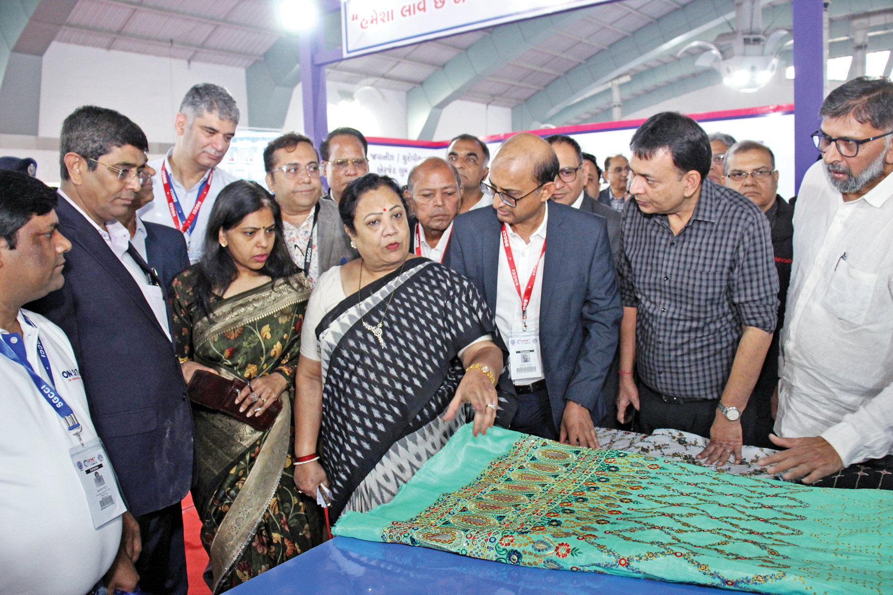 SITME 2023 - Wide display of embroidery and digital printing technologies