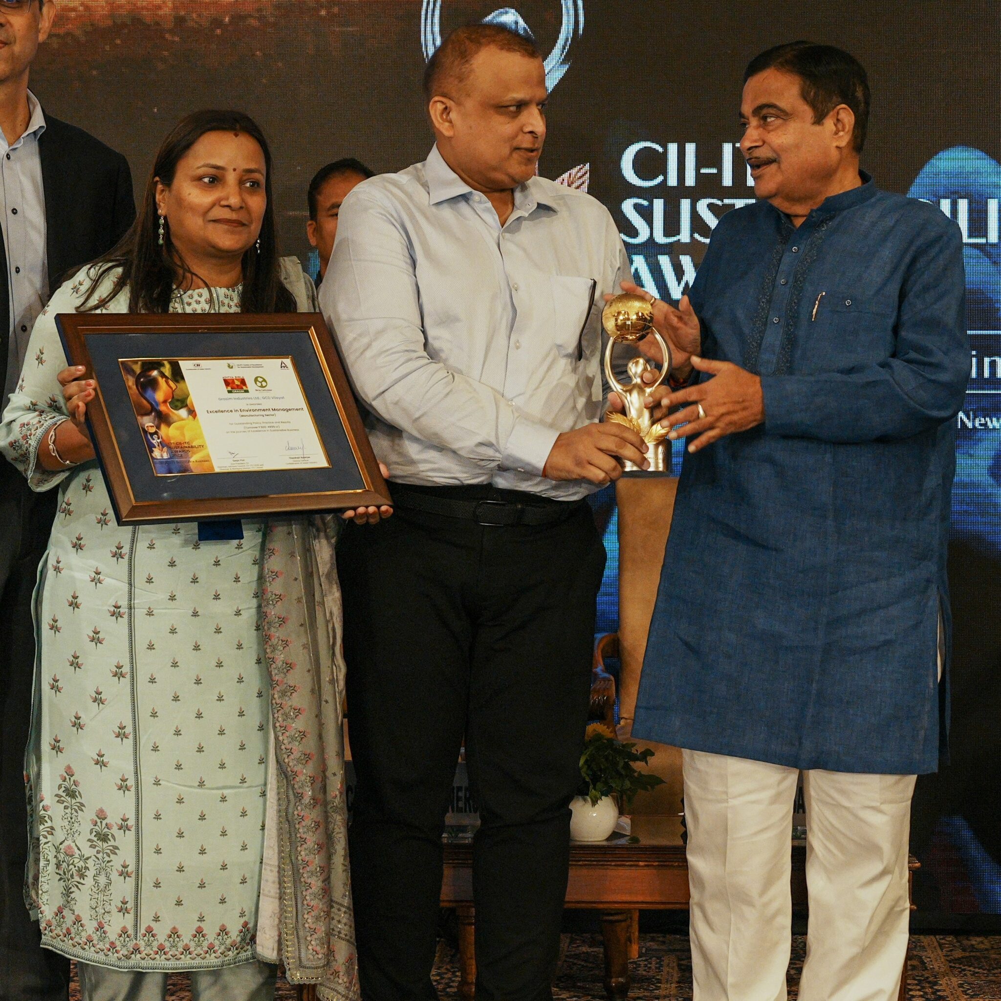 Grasim Cellulosic Division Vilayat wins “CII-ITC Award for Excellence ...