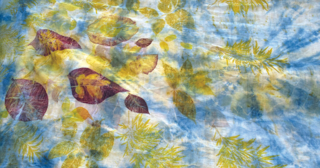 Eco-printing A step towards sustainable fashion