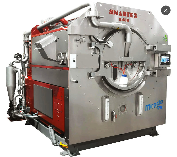 High-speed Laundry and textile finishing machine with data processing ...