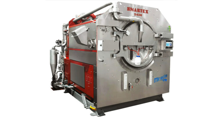 High-speed Laundry and textile finishing machine with data processing ...