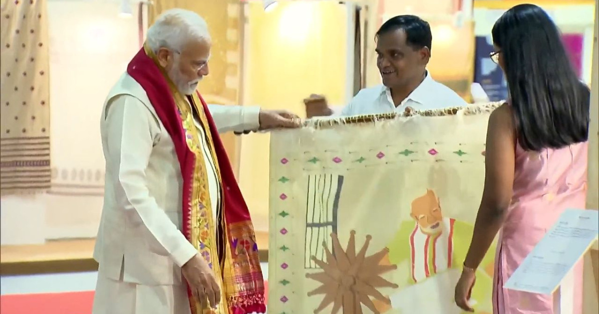 PM Narendra Modi inspires a Sustainable Fashion Revolution at ...