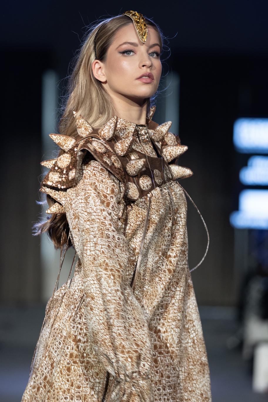 Felix Bendish showcased "Fierce Momentum" collection at London Fashion Week