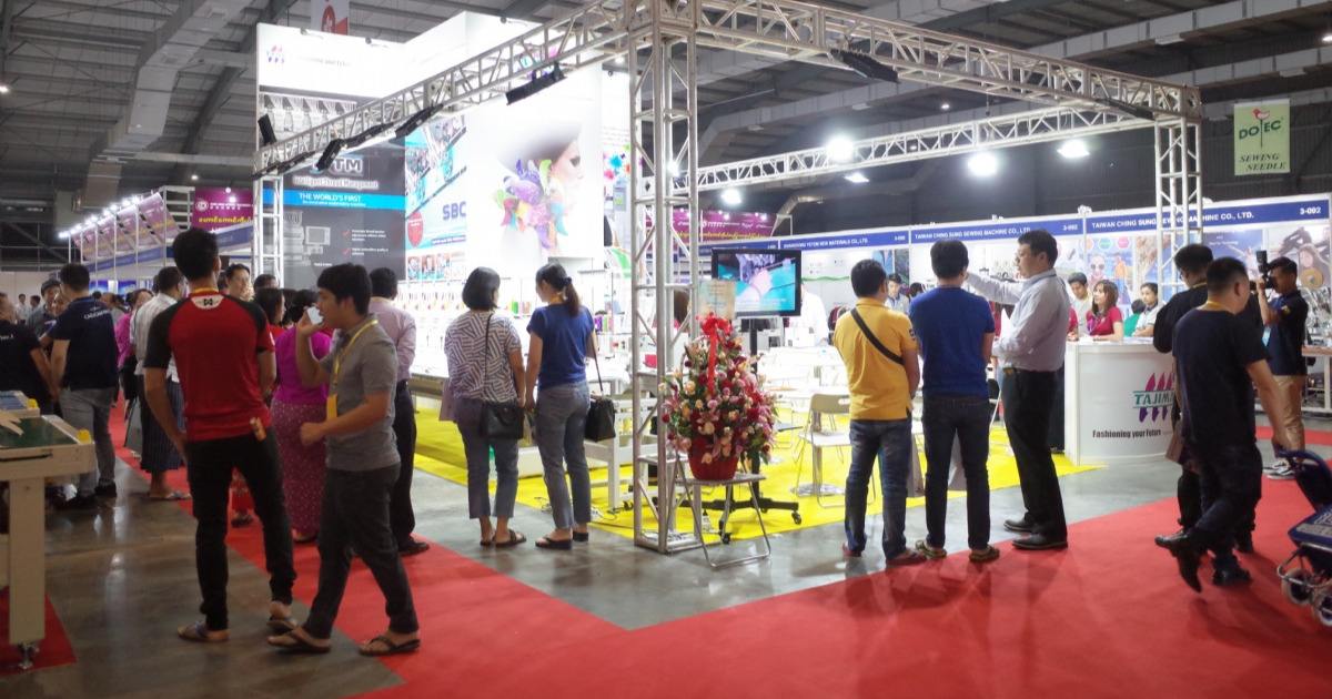Int'l textile, machinery fair held in Myanmar to boost garment sector ...