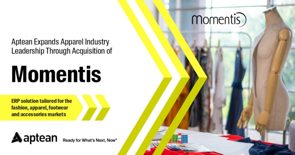 Aptean strengthens apparel industry leadership with Momentis ...