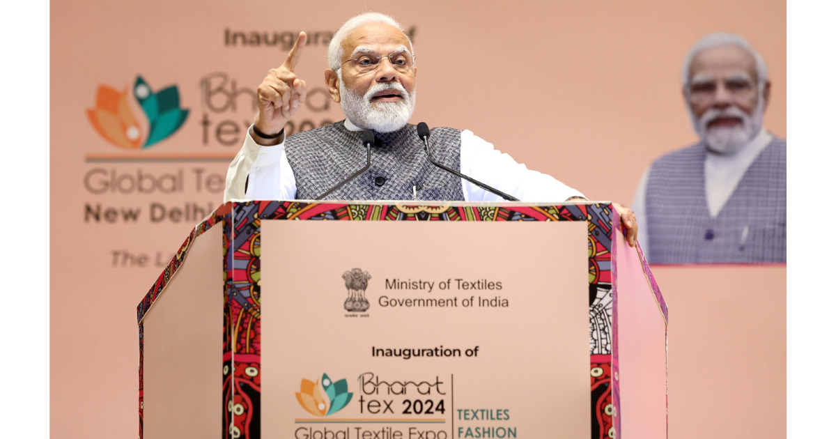 Prime Minister Narendra Modi Inaugurates BHARAT TEX 2024 – India’s ...