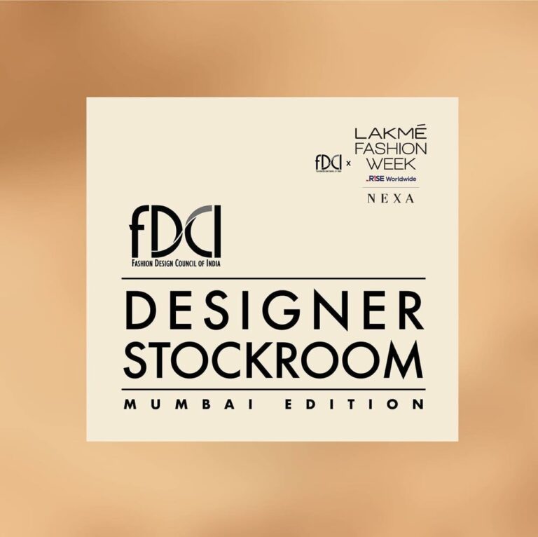 The FDCI designer stockroom returns to Mumbai at LAKMĒ fashion week X ...