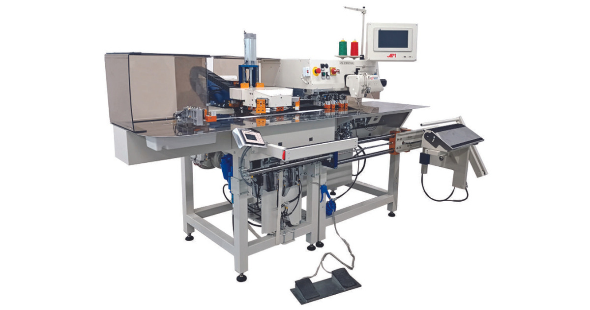 Automatic Belt Loop and Pocket Setter by Jam International - Apparel Views