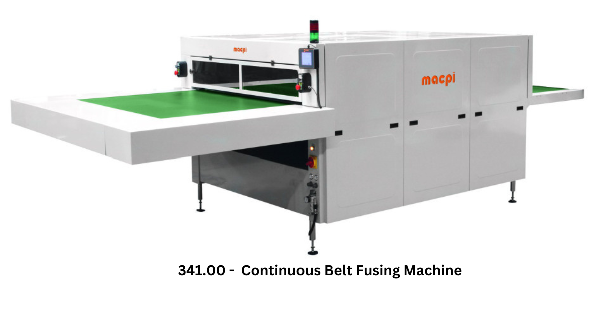 Macpi’s Tunnel Finisher and Belt Fusing Machine