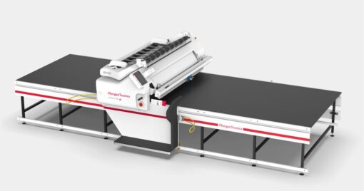 Cutting and spreading machine’s by MorganTecnica