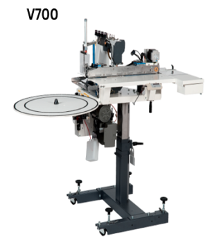 Belt Loop Setter and Pocket Hemming Unit by VI.BE.MAC