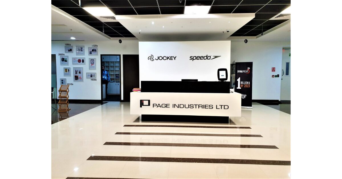 Page Industries Limited reports revenue growth in Q1 FY25