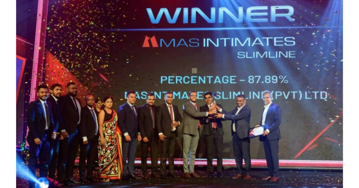 MAS Intimates Slimline wins top honors at Lectra Stellar Awards