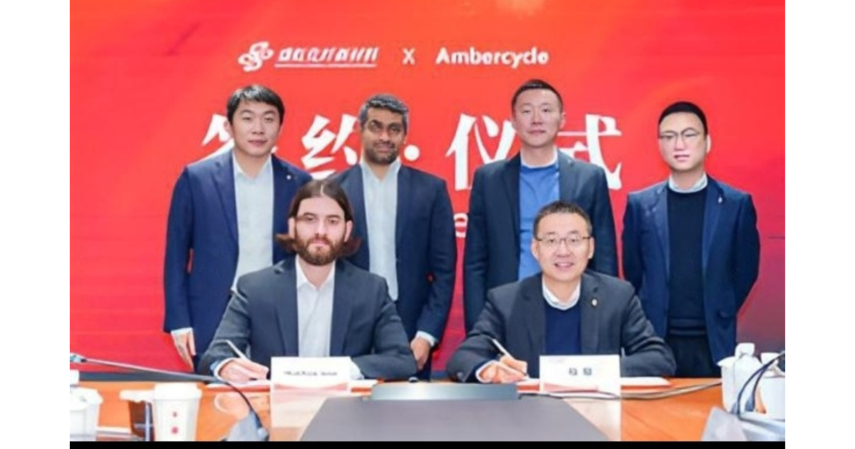 Ambercycle partners with Shenghong to scale upcycled polyester production in China