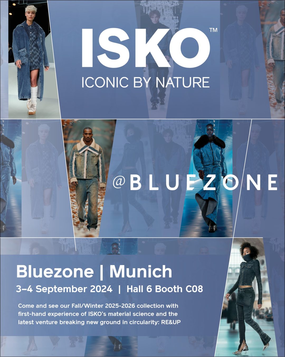 ISKO brings FW 26/27 collection and RECODE denim innovation to Bluezone