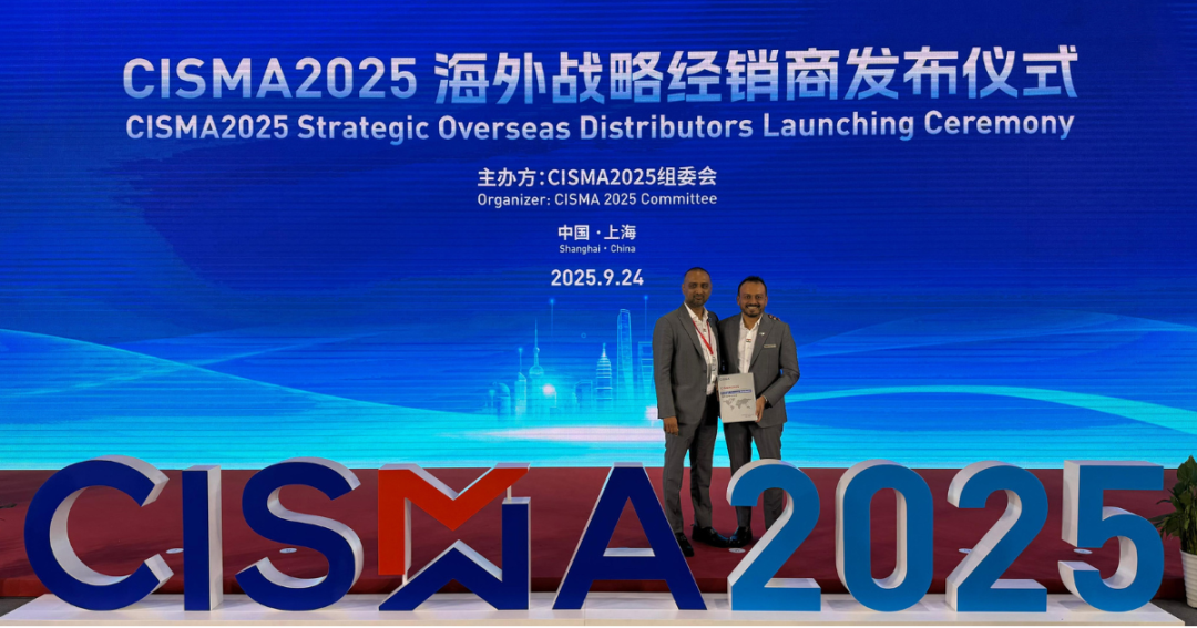 Sinsim Liberty Honored as Best Indian Overseas Distributor at CISMA 2025
