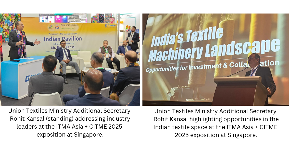 CITI leads textile delegation to ITMA ASIA + CITME 2025, Singapore