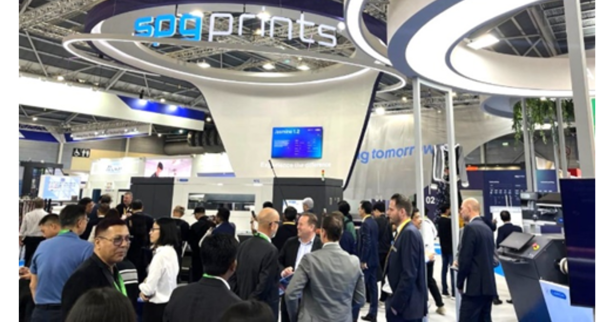 SPGPrints achieves landmark success at ITMA ASIA 2025 with ...